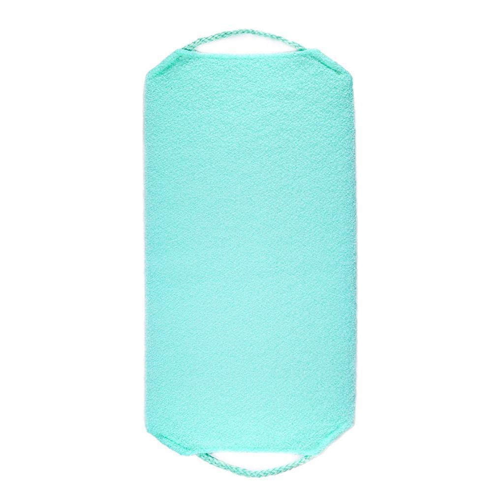 Double Sided Back Strap Long Scrubber Exfoliating Tool Blue - Walmart.com