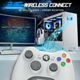 Bonadget Wireless Xbox 360 Controller 2 4ghz Joystick Compatible With