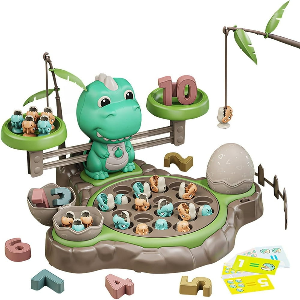Click here for Generic Dinosaur Fishing Game Counting Toys Toddle... prices