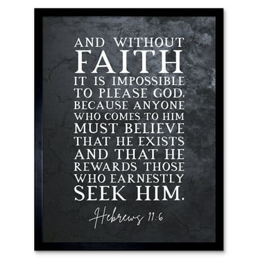 AVOI Motivational Religious Bible Verse Wall Art-Inspirational ...