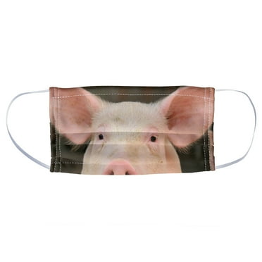 Half Pig Mask Halloween Accessory - Walmart.com