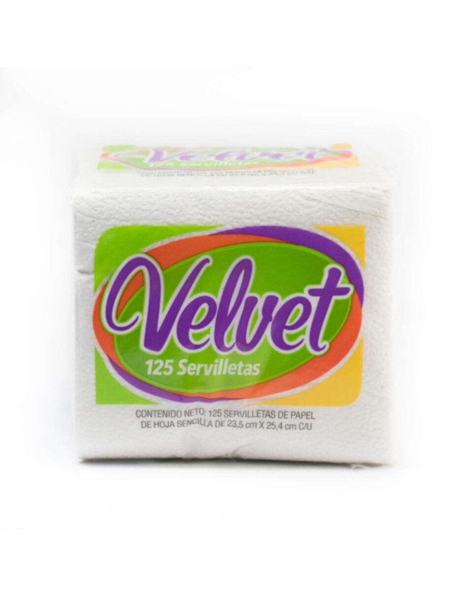 Pack de 48 Servilletas Velvet de 125 Pzas Velvet 125 Pzas | Bodega ...