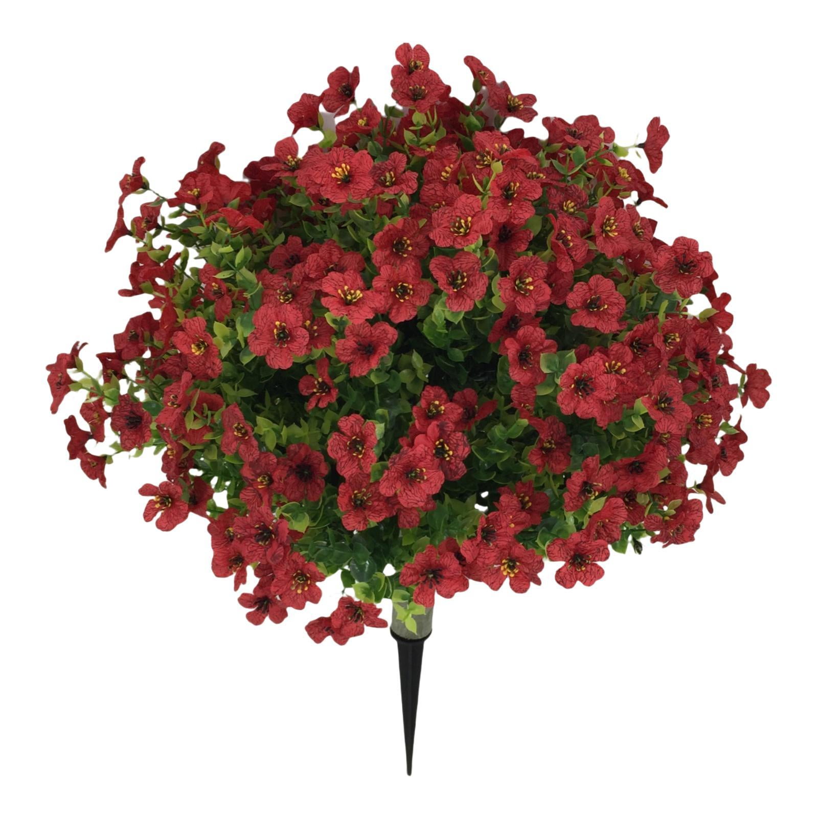 Garden Artificial Flower Estaca Central Porthip Oship para el patio del ...