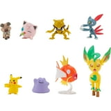 Jazwares Pokemon Battle Figure 8-Pack with Pikachu, Abra, Leafeon ...