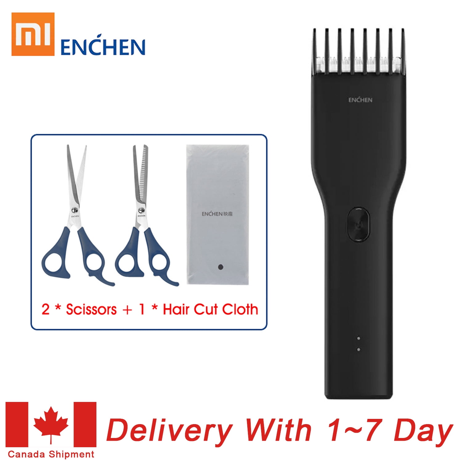 Xiaomi Hair Trimmer Two Speed Nano Ceramic Cutter Hair Fast Charging ...