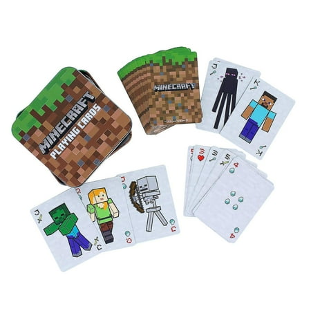 Minecraft - Deck Of Cards With Metal Case | Walmart Canada