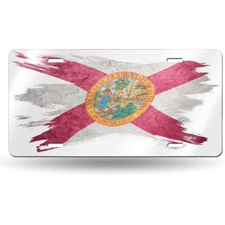 Dominican Republic Flag License Plate - Walmart.com