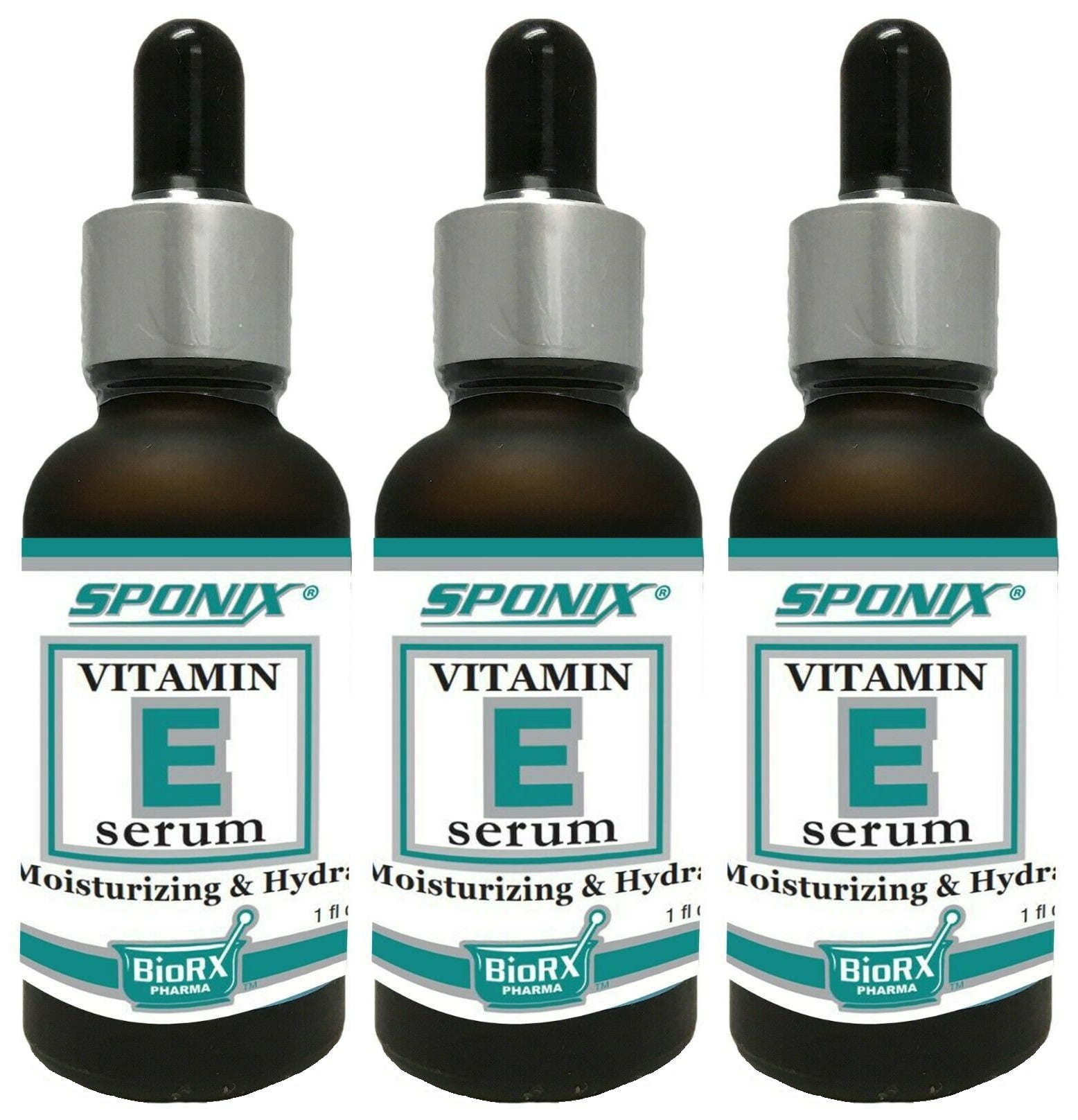 Vitamin E Serum 1 Oz (30 mL) - Pack of 3 - (DL-Alpha-Tocopheryl Acetate ...