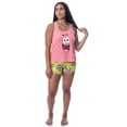 Nickelodeon SpongeBob SquarePants Patrick Star Women's Pajama Sleepwear ...
