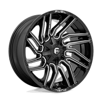Fuel D741 Runner 22X8.25 8X200 -202Et 125.1Cb Gloss Black Milled Wheel ...