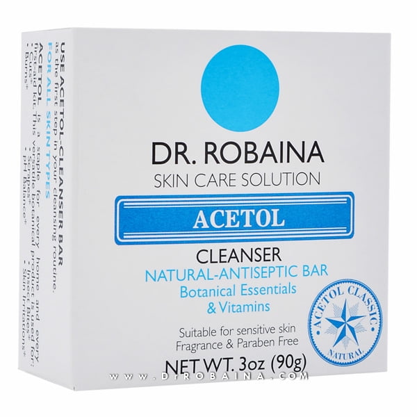 Acetol Cleanser Natural-Antiseptic Bar Soap - Walmart.com