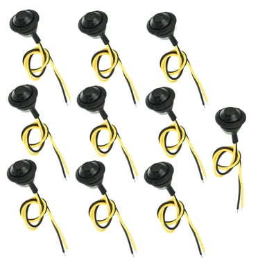 Jammy J-66-A 6 in. Dual Function Oval Amber Clear Lens LED Park Turn ...