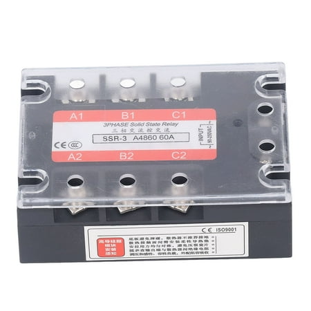 AC Control AC Relay Module,3 Phase Solid State Dual SCR Solid State ...