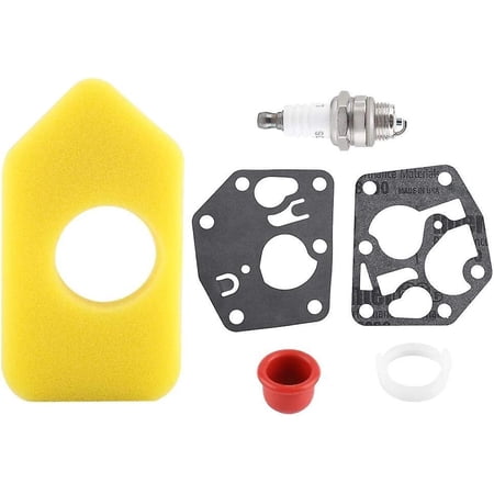 Surrme Carburetor Membrane Gasket Air Filter Spark Plug Kit For Small ...