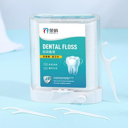 Floss Picks Travel Dental Picks for Teeth Cleaning,80 Picks | Walmart ...