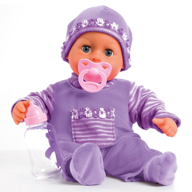 Muñeca Bayer First Words Interactiva 38 cm, 24 sonidos | Bodega Aurrera ...