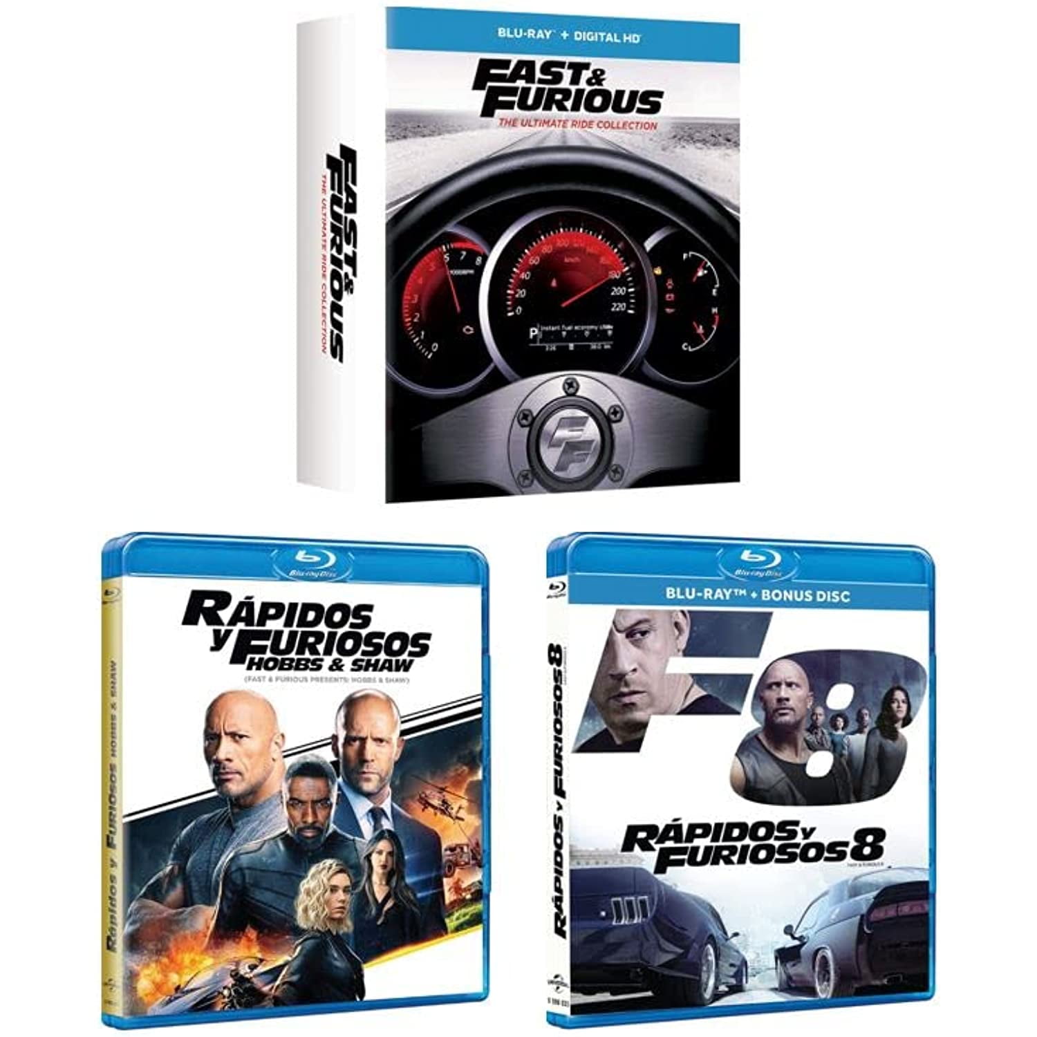 The Fast and the Furious 9-Movie Blu-Ray Collection: Nepal | Ubuy