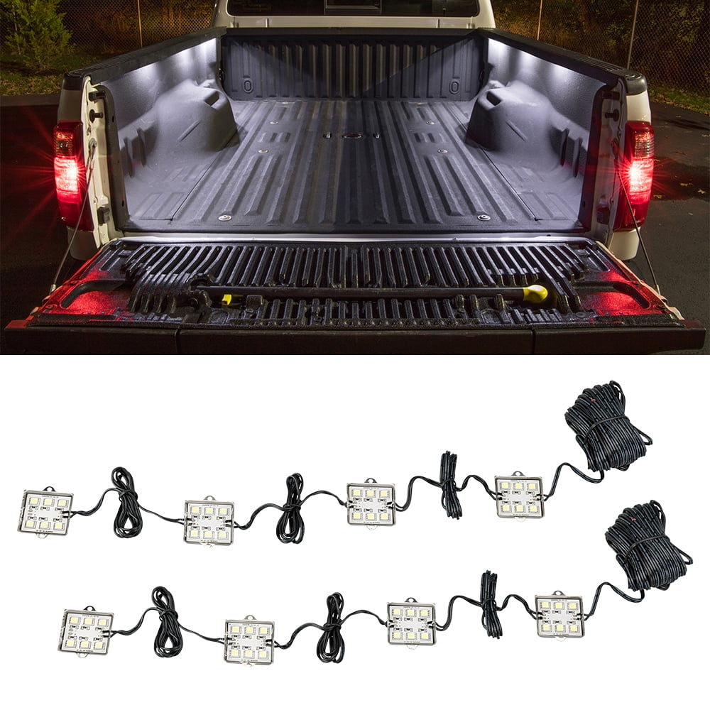 LEDGlow 8pc LED Truck Bed Lighting Light Kit - Walmart.com