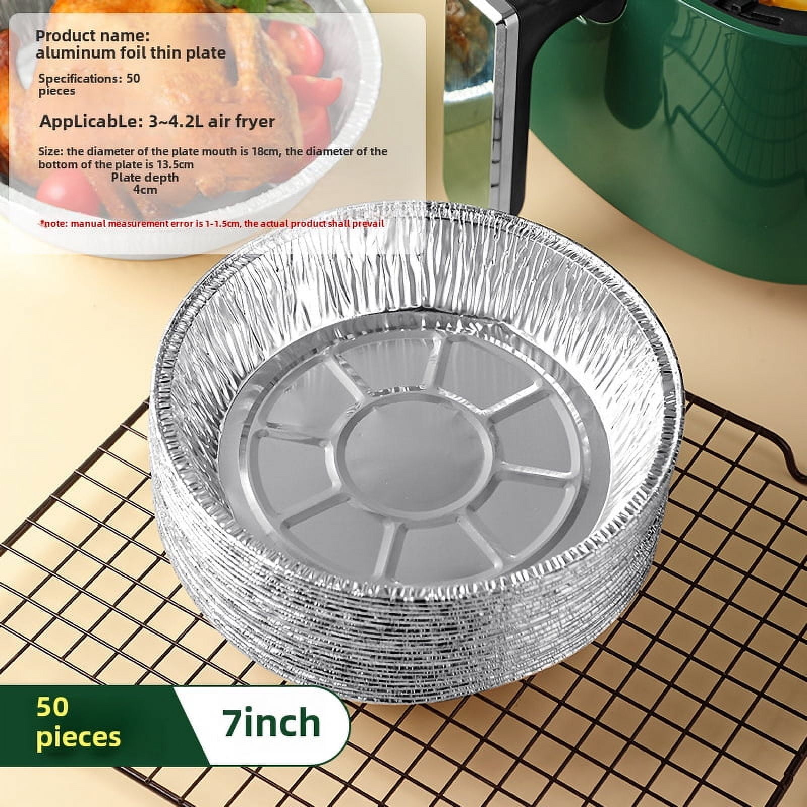 Click here for Unbranded 50-Pack 7-Inch Deep Disposable Aluminum... prices