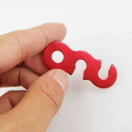 Aluminum Alloy Rope Tensioner Anti-slip Tent Rope Tensioner 3-Eye Tent ...