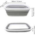 9.2L (2.37Gallon) Collapsible Wash Basin - Foldable Outdoor Picnic ...