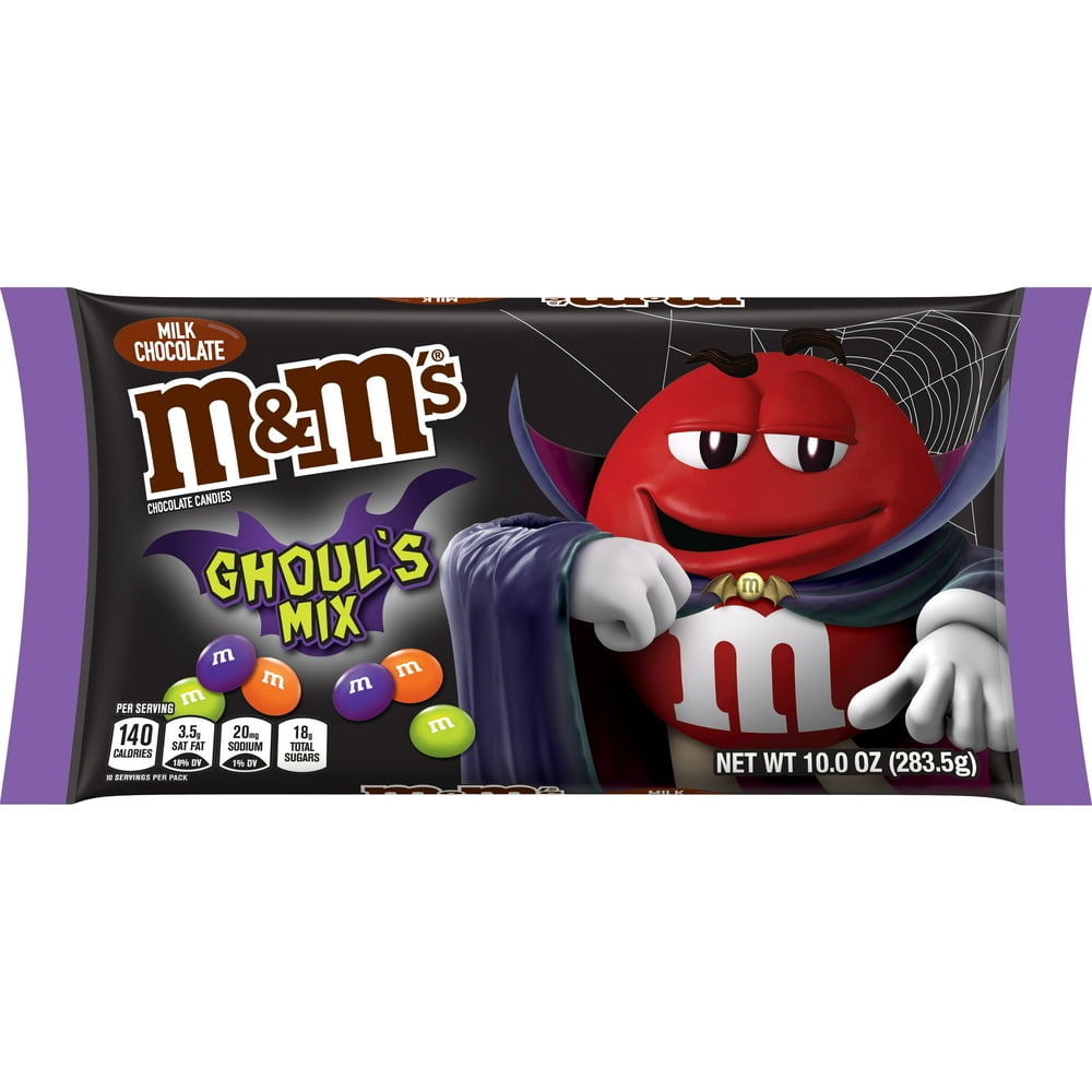 M&M'S Milk Chocolate Halloween Candy, 10 oz. - Walmart.com - Walmart.com