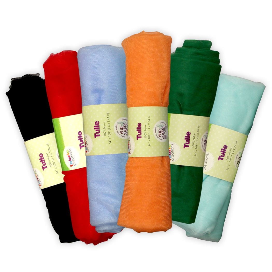 Click here for Fabric Creations Assorted Tulle Fabric - 54 × 108... prices