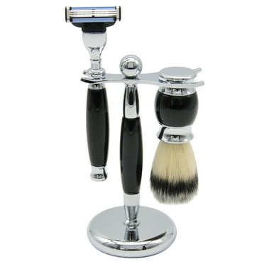 Union Razors Three Piece Straight Shave Kit Black - Walmart.com