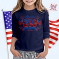 Byoo America's 250th Anniversary Little Girl Tshirt Number Graphic Full ...