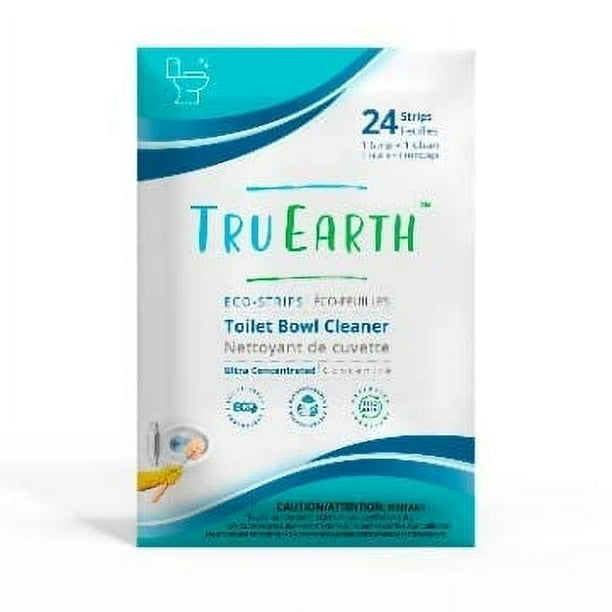 Tru Earth Toilet Bowl Cleaner Eco-Strips | Plastic-Free, Septic-Safe ...