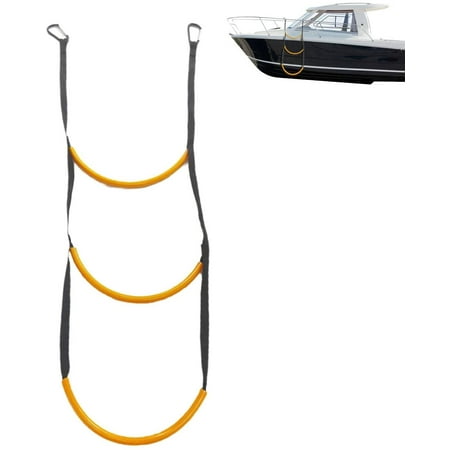 YERDGARY Rope Ladder Boat,Rope Boarding Ladder,Boat Ladders,Coupling ...