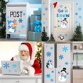 38 Pcs Winter Garage Magnets Decoration Christmas Blue Snowman Penguin ...