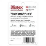 Blistex Fruit Smoothies Flavored Hydrating Lip Balm, Multi-Color, 3 ...