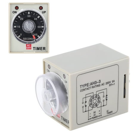 Time Relay Delay Timer Delay On Relay Timer Switch AH3-3 Time Relay ...