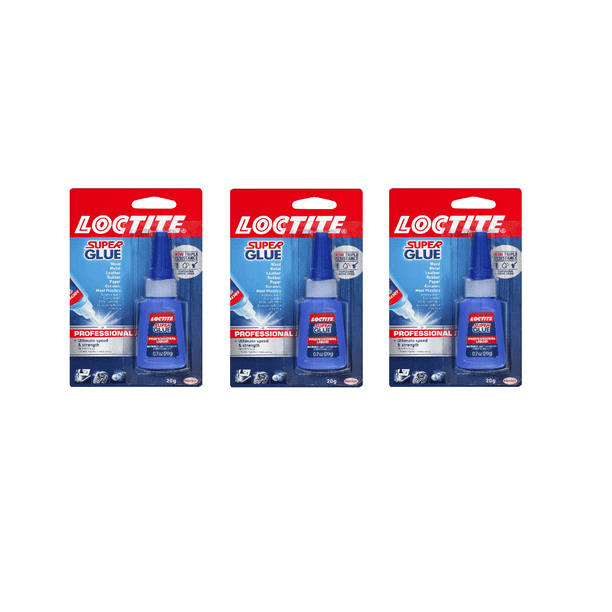 Loctite 1365882 Liquid Professional Super Glue 20-Gram Bottle (3 Pack ...