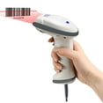 Adesso NuScan 7500CU-W Antimicrobial Handheld CCD Barcode Scanner ...
