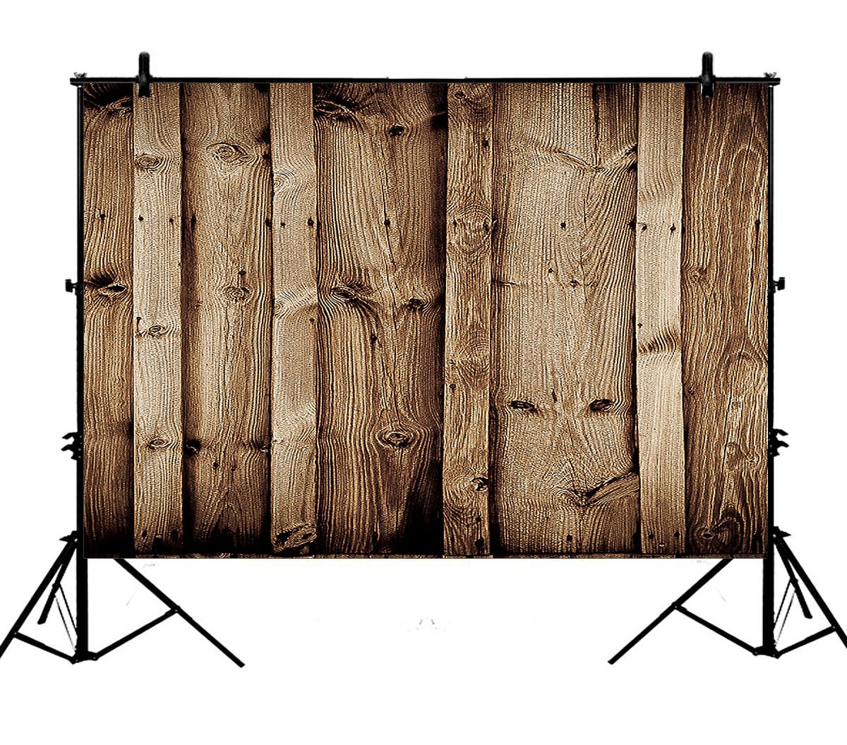 GCKG 7x5ft Vintage Rustic Knotty Old Barn Wood Polyester Photography ...