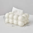 Creative Bubble Design Tissue Box Cover - Decorative Holder & Organizer ...