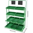 4-Tier Fruit Vegetable Storage Fruit Vegetable With Baskets Organizer ...