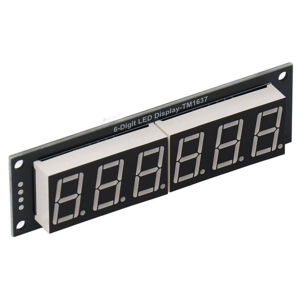 6 Digit 7 Segment Display Module, LED Digital Tube Clear Board Path 5V ...