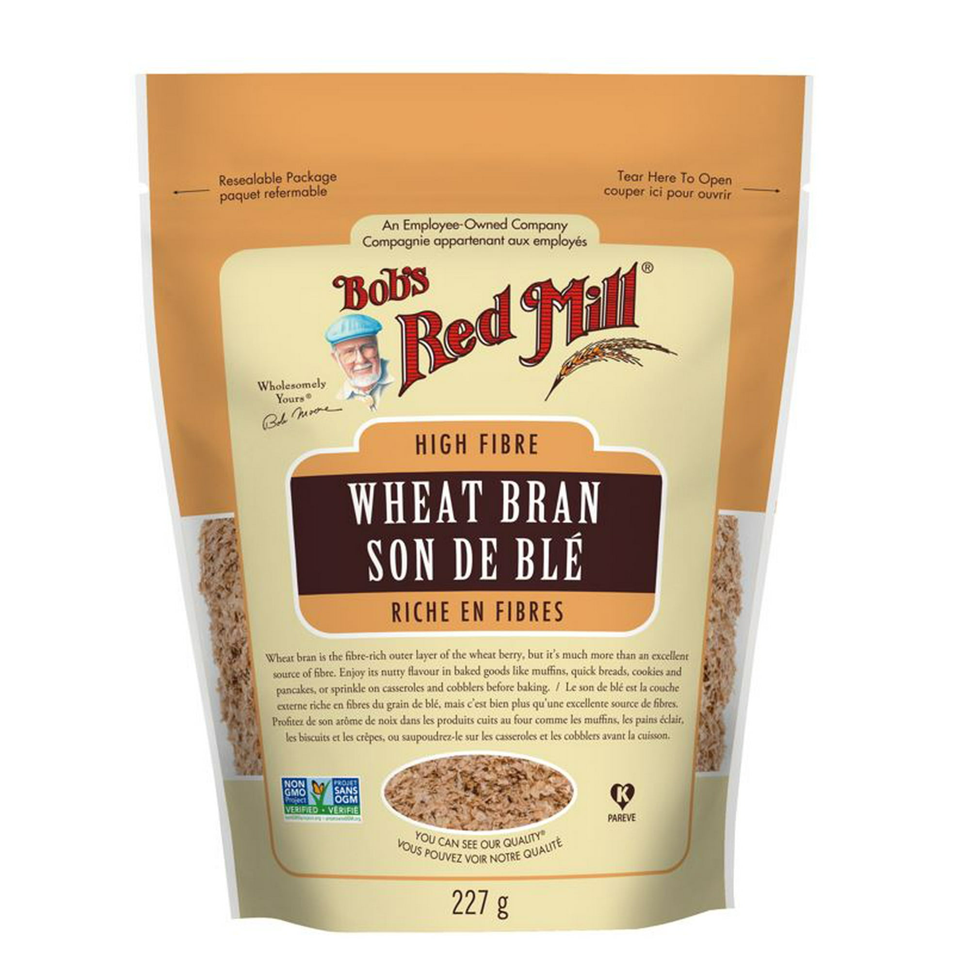 Click here for Bobs Red Mill Wheat Bran 227 G prices