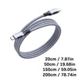 0.2/0.5/1.5/2m Type C Cable for Phone Tablet Other Type C Devices USB 4 ...