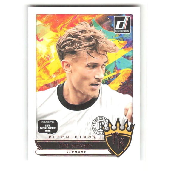 2025-26 Donruss Road to FIFA World Cup Pitch Kings #3 Tom Bischof ...