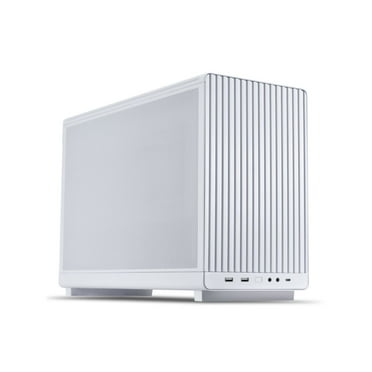 DIYPC White Gaming Computer Case, Micro ATX, USB3.0, Dual Tempered ...