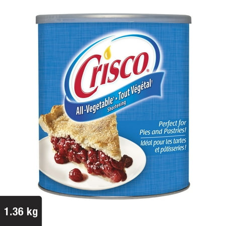Crisco All-Vegetable Shortening. Great and ideal for baking and frying ...