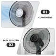 2pcs Fan Blade 3 Leaves Replacement Plastic Table Fan Blade Pedestal ...