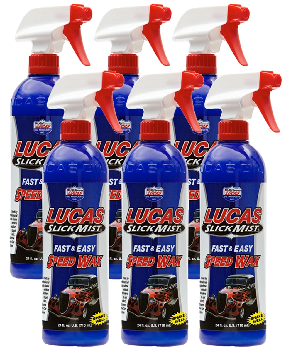 Lucas Oil 10160-6PK Slick Mist Speed Wax, 24 fl. oz, 6 Pack - Walmart.com