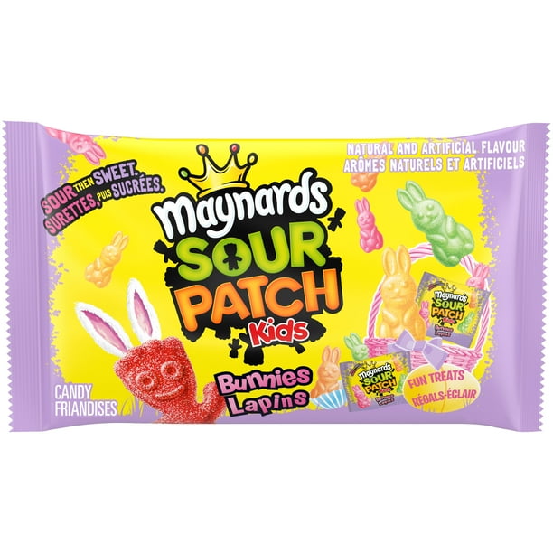 Sour Patch Kids Bunnies, Easter Candy, Sour then Sweet, individually ...