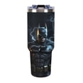 40oz Bat-,Menn Insulated Tumbler With Lid and Straws Stainless Steel ...