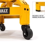 DEWALT, Adjustable Shop Stool, Heavy-Duty Rolling Chair with Storage ...